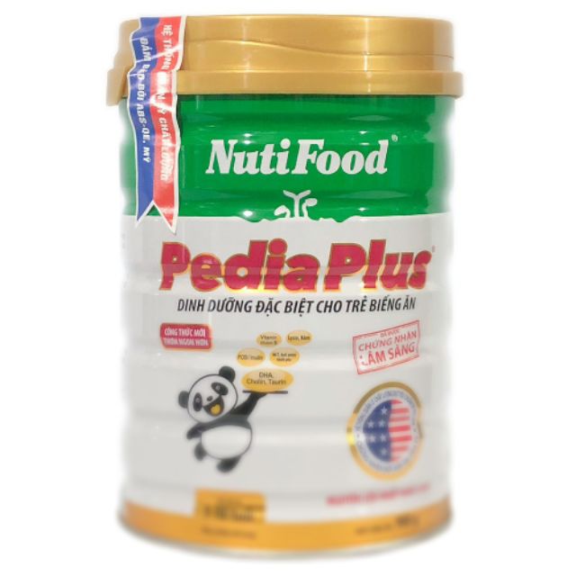 Sữa Bột Cho Trẻ Biếng Ăn Nutifood Pedia Plus Hộp 900G | Shopee Việt Nam
