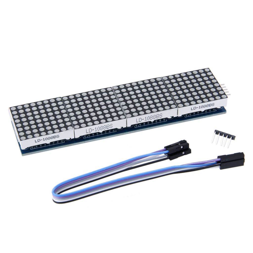 Module hiển thị 4 LED ma trận MAX7219 (đỏ) -TH303 | Shopee Việt Nam