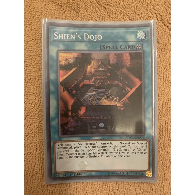 bài yugioh: Shien’s dojo | Shopee Việt Nam