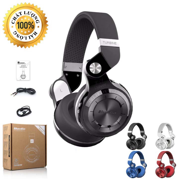 Tai Nghe Không Dây Bluetooth Bluedio T2 Plus Turbine Chính Hãng | Shopee Việt Nam