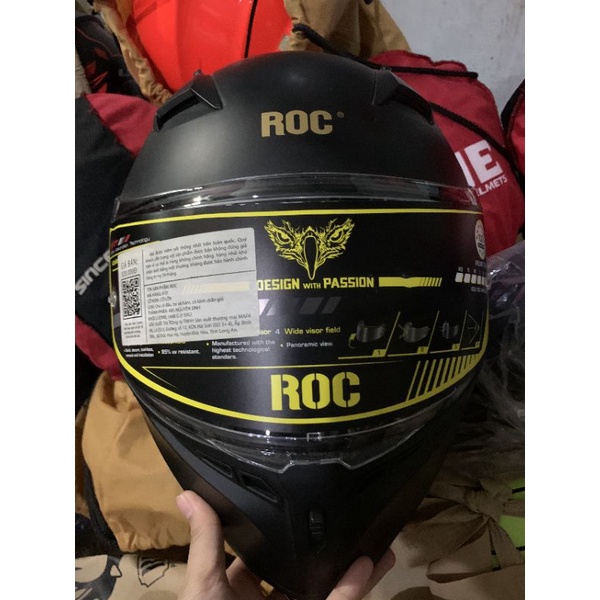 Nón fullface Roc 01 | Shopee Việt Nam
