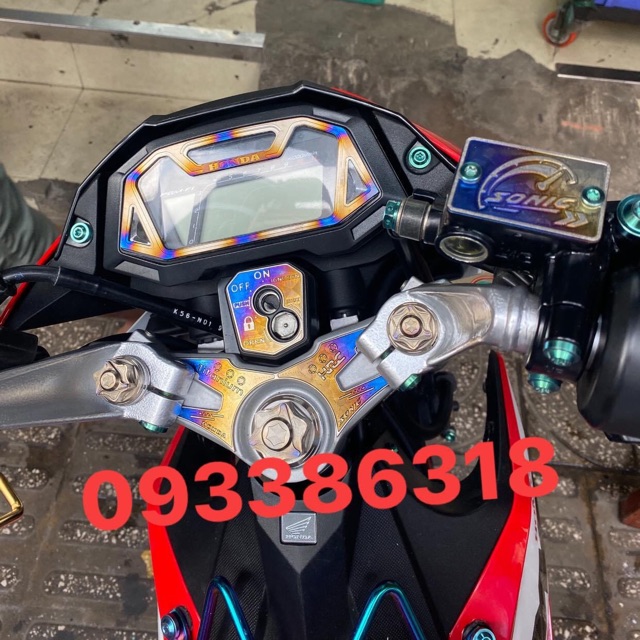 Combo 5 miếng dán bàn thờ chảng 3 xe sonic keo 3M titan gr5 loại dày ...