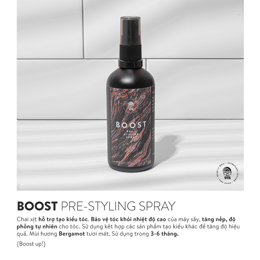 Xịt tạo kiểu - Boost - Pre-styling spray - Bản 100ml | Shopee Việt Nam