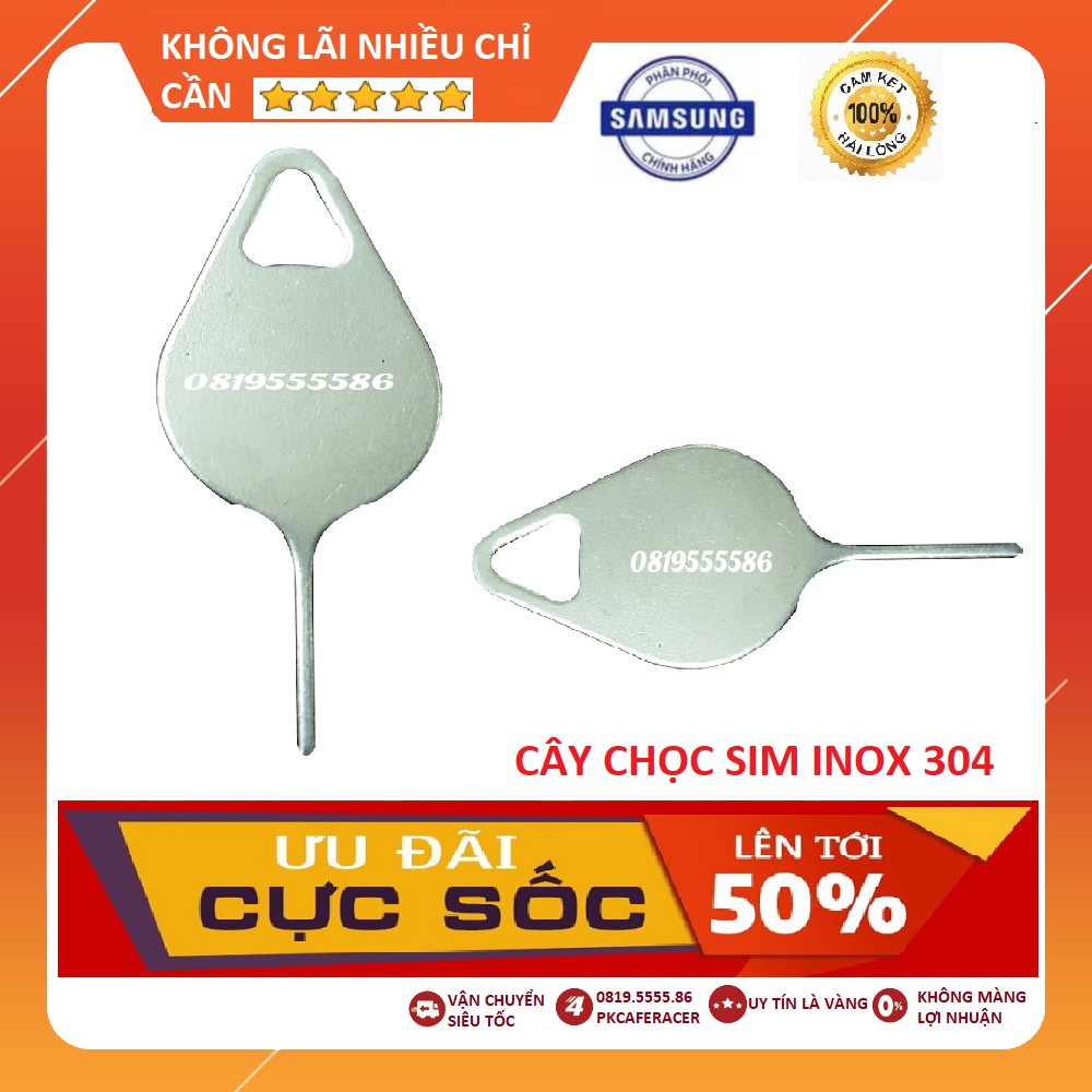 [Giá Hủy Diệt] Que chọc sim | Chất liệu inox 304 | Shopee Việt Nam