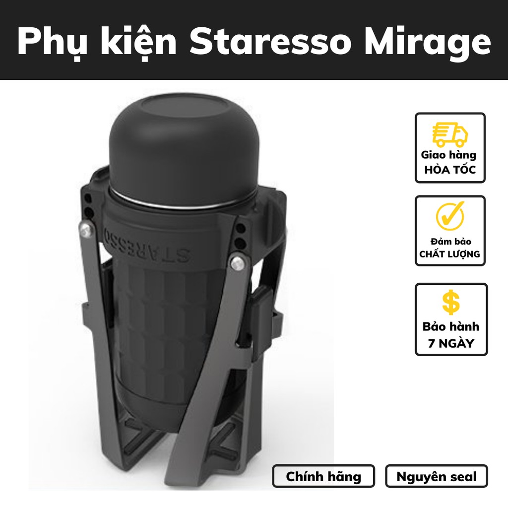 [Phụ Kiện] Máy pha cà phê Mini Staresso Mirage Pro 2021 Chính hãng pha cafe rang xay Espresso ...
