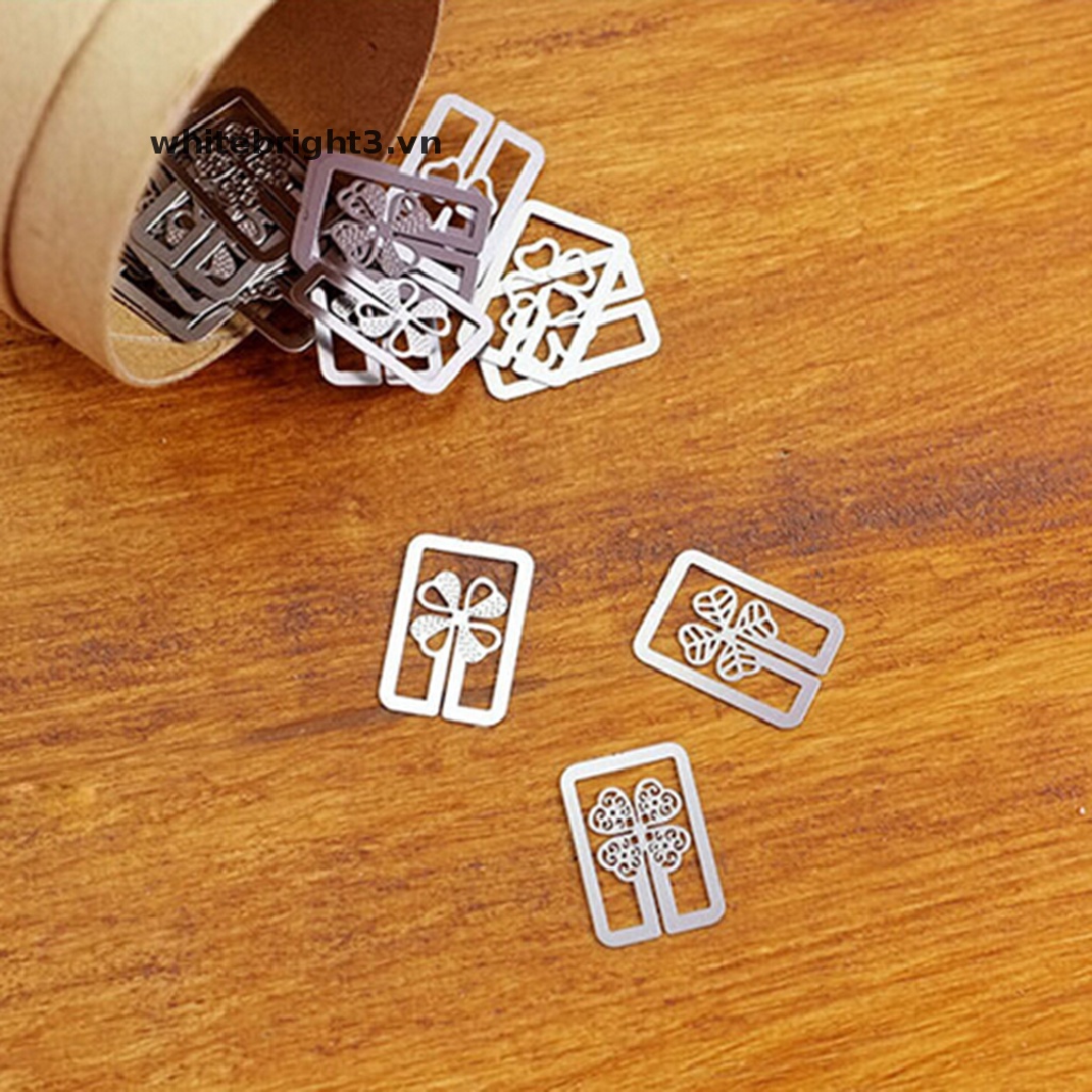 % Bady & toy% 20 Bookmark Mini Bằng Kim Loại Kẹp Sách Trường Học / Văn ...