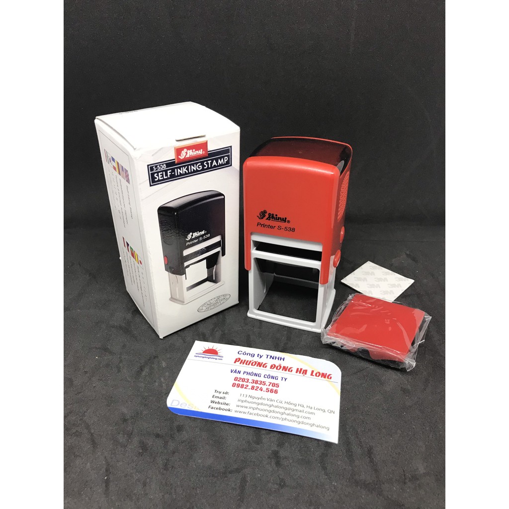 Dấu Vuông Shiny S542 - Dấu Liền Mực | Shopee Việt Nam