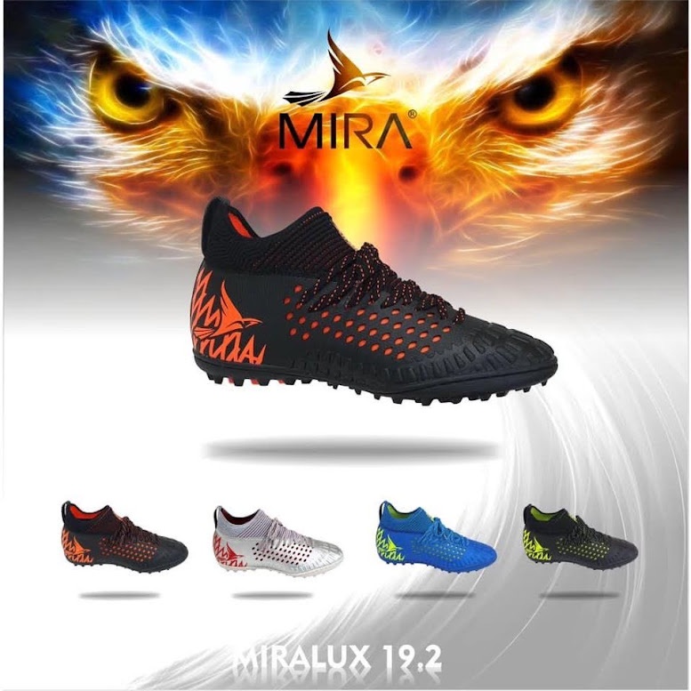 GIÀY ĐÁ BÓNG CHÍNH HÃNG MIRA LUX 19.2 CỔ CAO KHÂU FULL ĐẾ FULL HỘP | Shopee Việt Nam