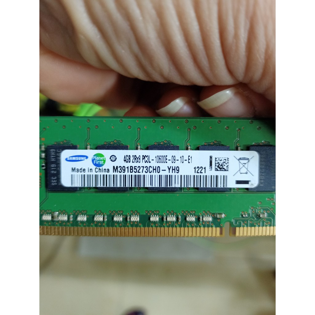 Ram samsung đồng bộ PC3L, 4GB 2RX8 PC3L 21 | Shopee Việt Nam