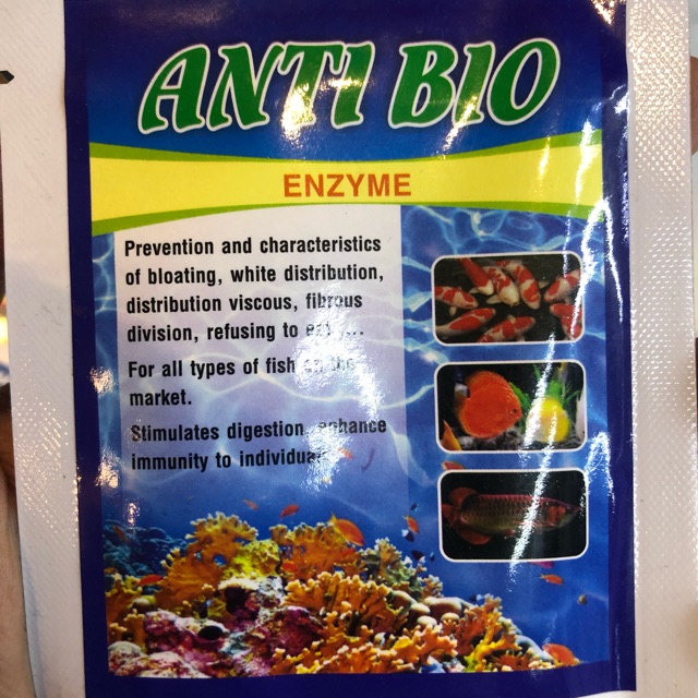 Anti bio - Men Tiêu Hóa Kích, Tăng Cường Hệ Miễn Dịch Cho Cá | Shopee ...