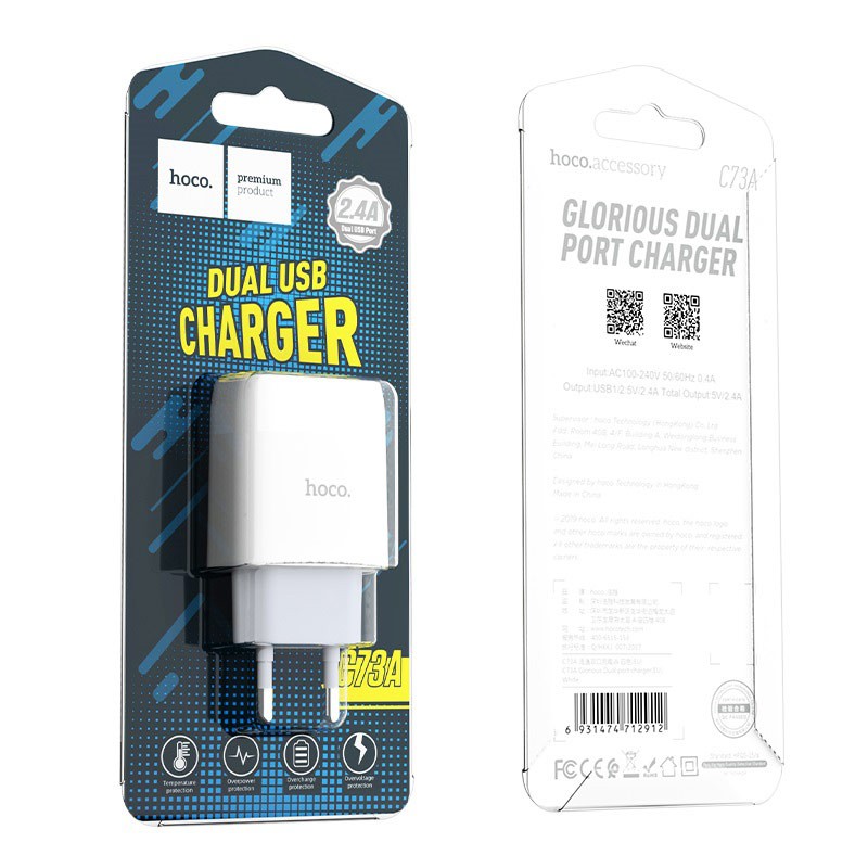 Củ SẠC Hoco C73(A) Hàng Chính Hãng - Bảo Hành 12T | Shopee Việt Nam