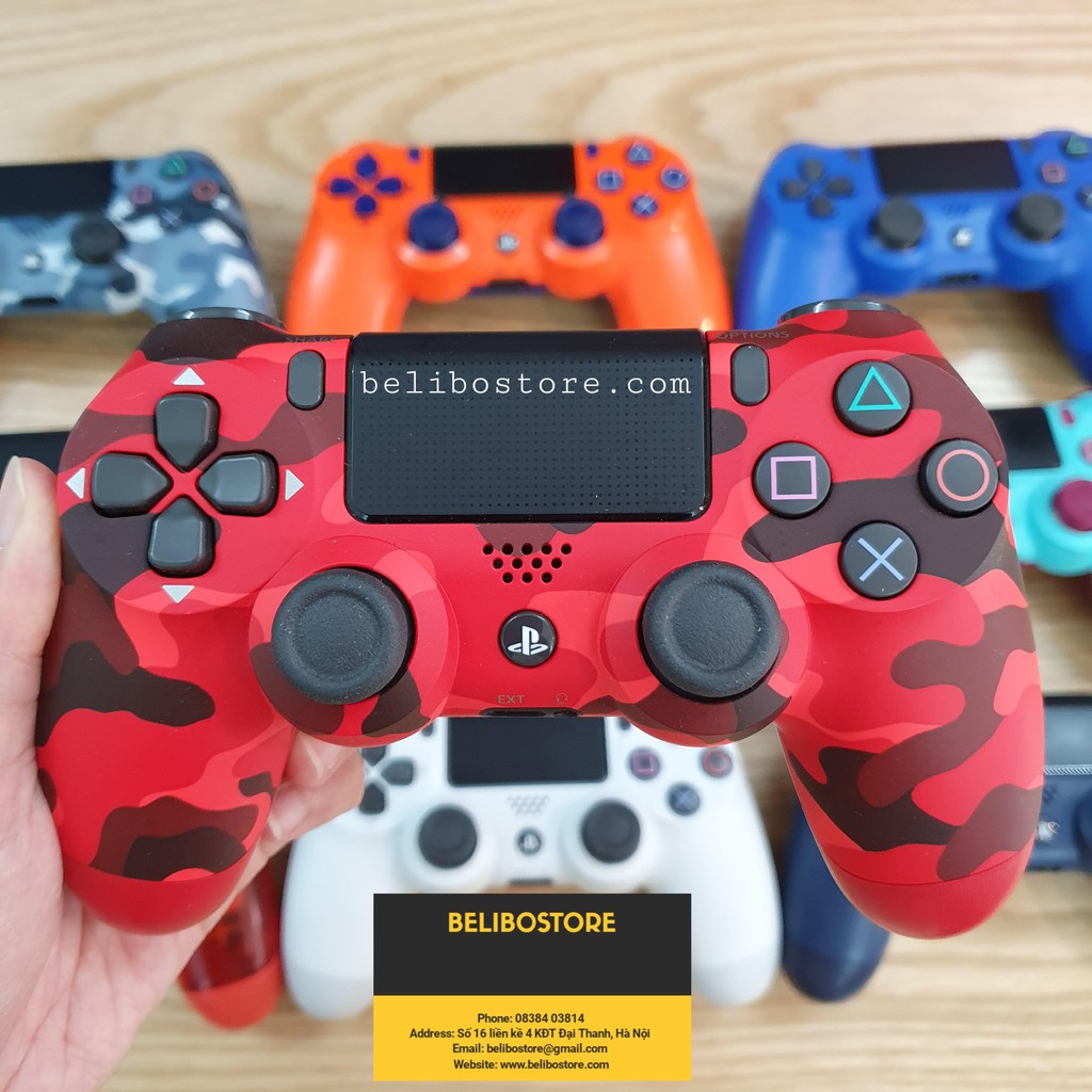 Tay cầm chơi game Dualshock 4 PS4 2nd nhiều màu | Shopee Việt Nam