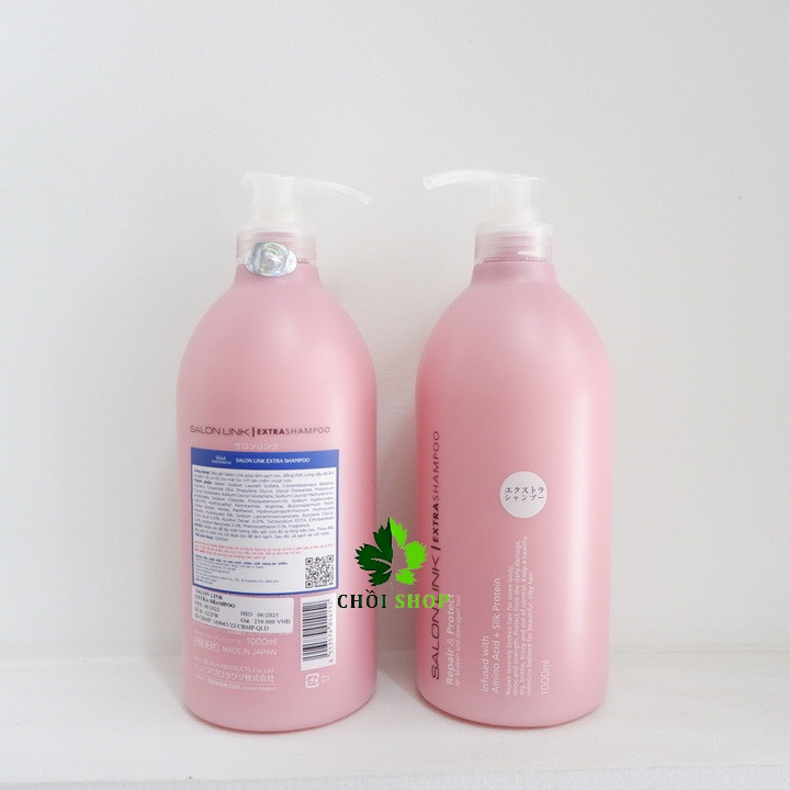 Dầu gội Salon Link Extra Shampoo 1000ml Nhật bản giúp Dưỡng & Phục Hồi ...