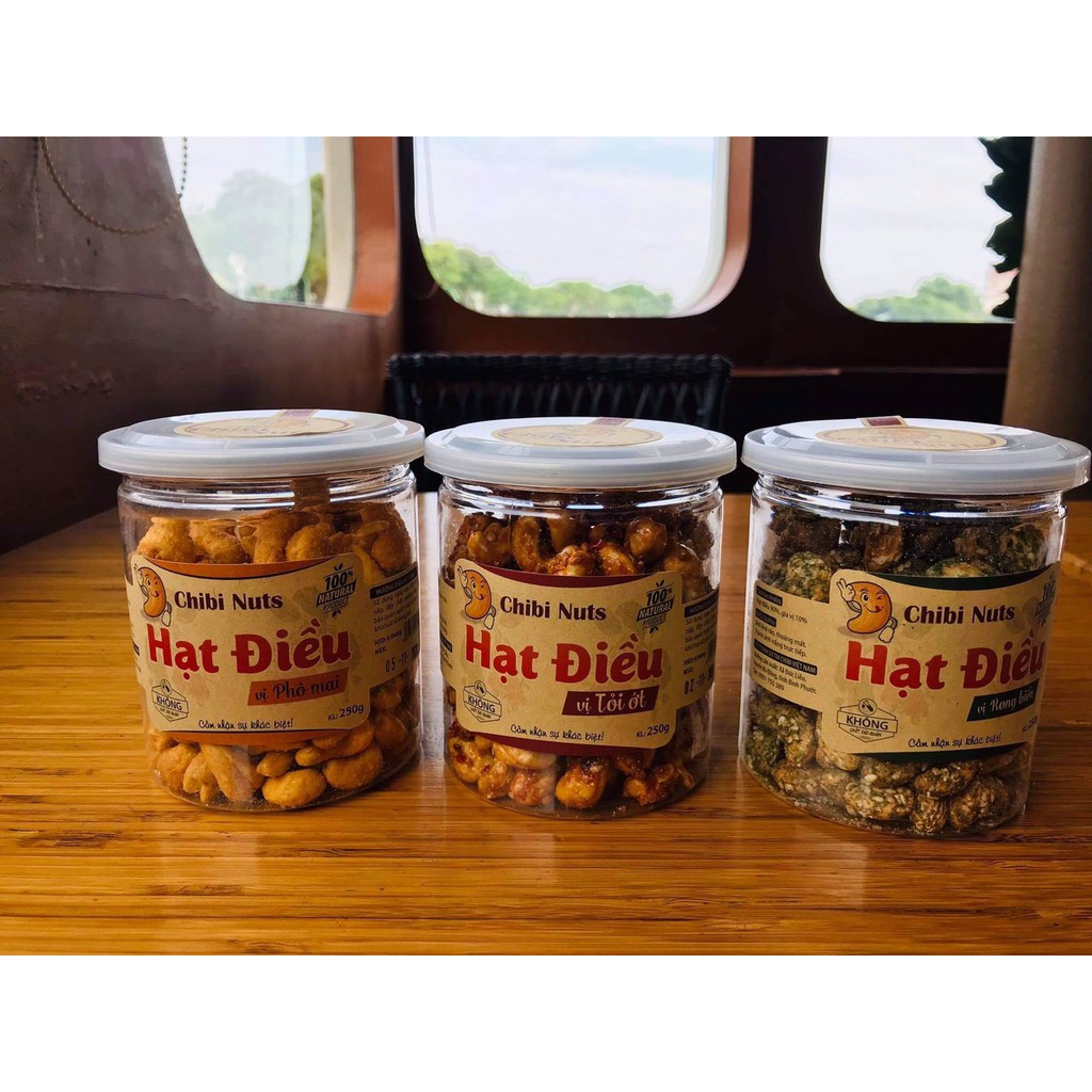 Hạt điều tẩm vị Chibi Nuts Bình Phước | Shopee Việt Nam