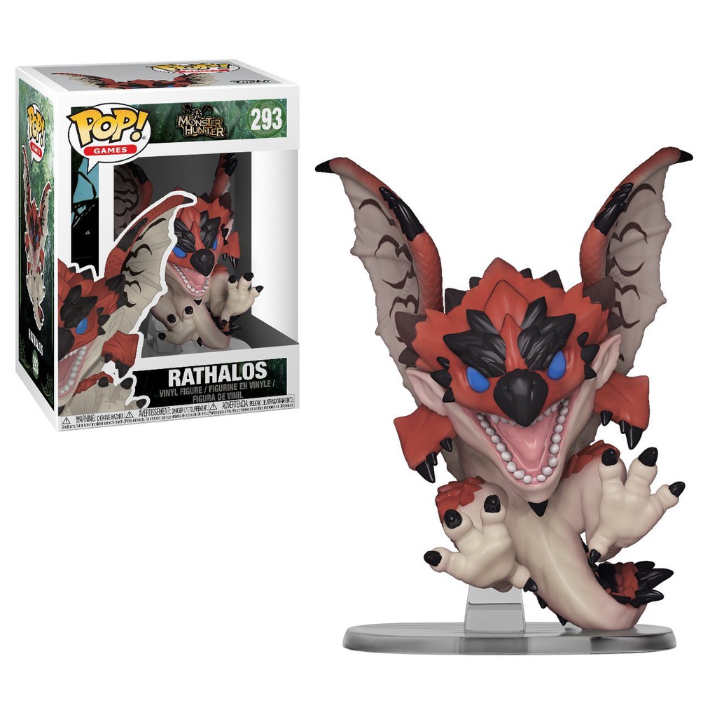 [Figure] Funko Pop! Games: Monster Hunter - Rathalos - Mô hình Funko ...