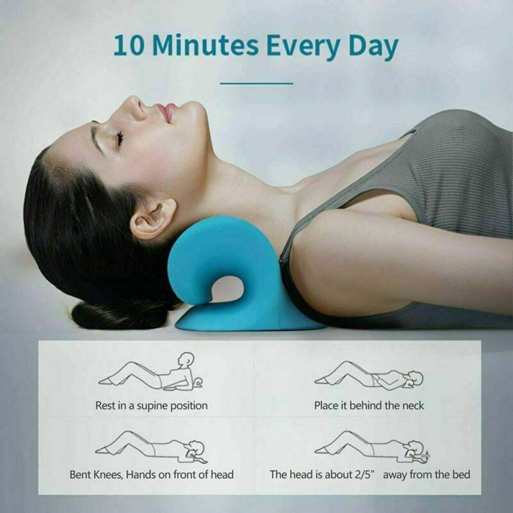 Neck Shoulder Stretcher Relaxer For Neck And Shoulder Cervical Traction ...