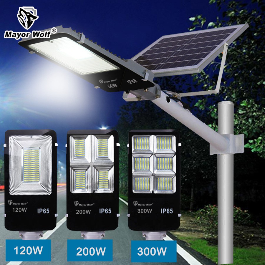 Đèn đường năng lượng mặt trời 120W Mayor Wolf LY-TYN004 | Shopee Việt Nam