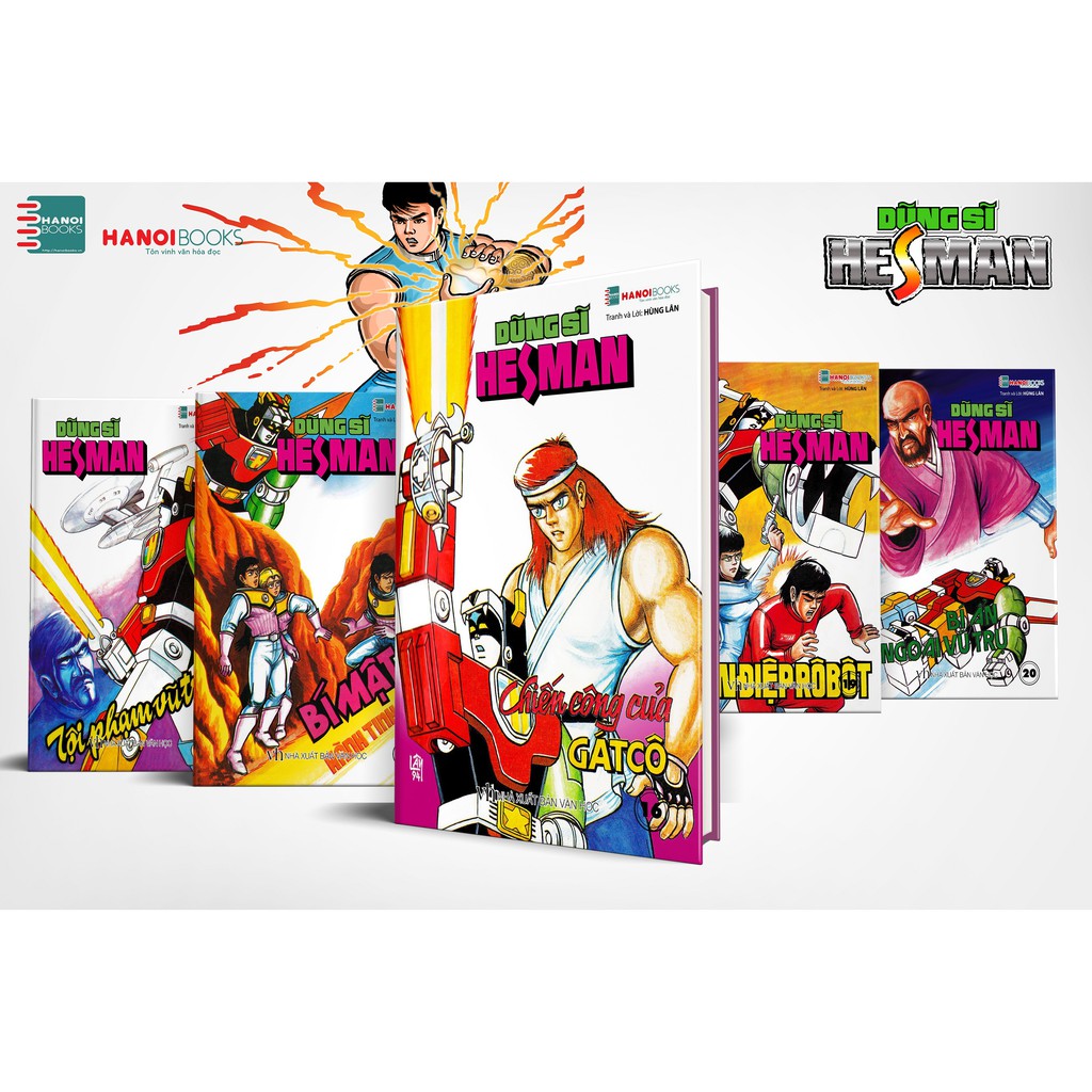 Sách: Dũng Sĩ Hesman 1.0: Boxset 4(tập 16-20) | Shopee Việt Nam