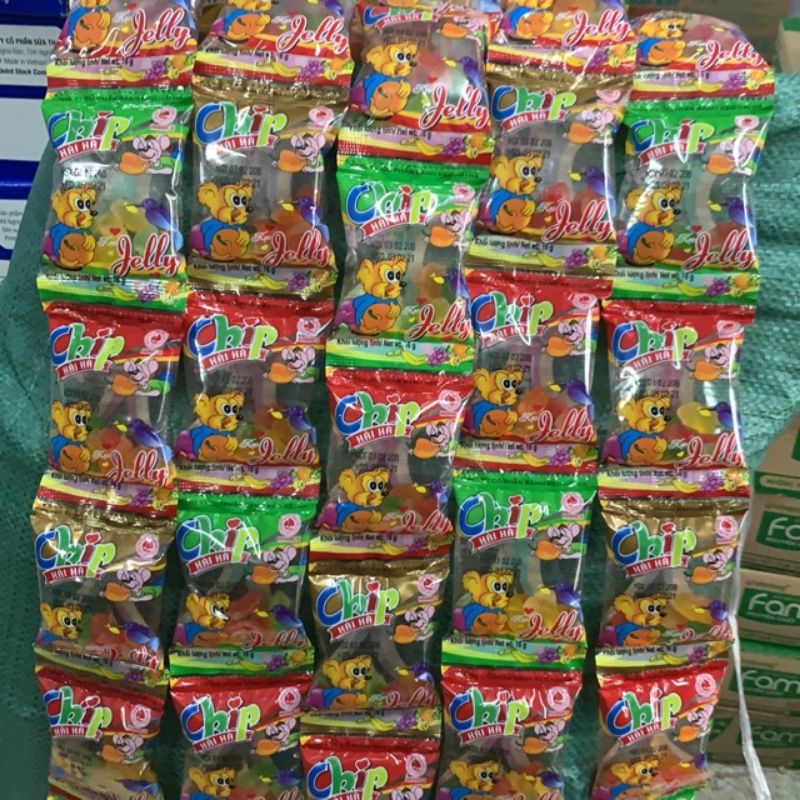 1 dây chip chip Hải Hà 10 gói 16 gam(160g/dây) | Shopee Việt Nam