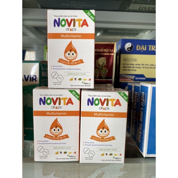NOVITA ( Multivitamin) ( lọ 30ml). | Shopee Việt Nam