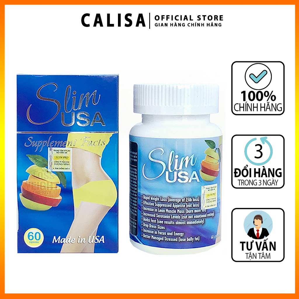 SLIM USA giảm cân an toàn của MỸ [CHÍNH HÃNG] | Shopee Việt Nam