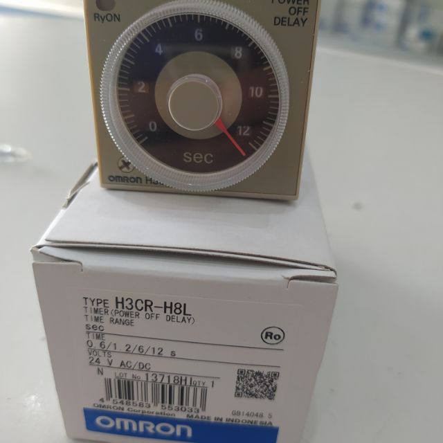 Timer off delay Omron H3CR-H8L AC/DC24 S | Shopee Việt Nam
