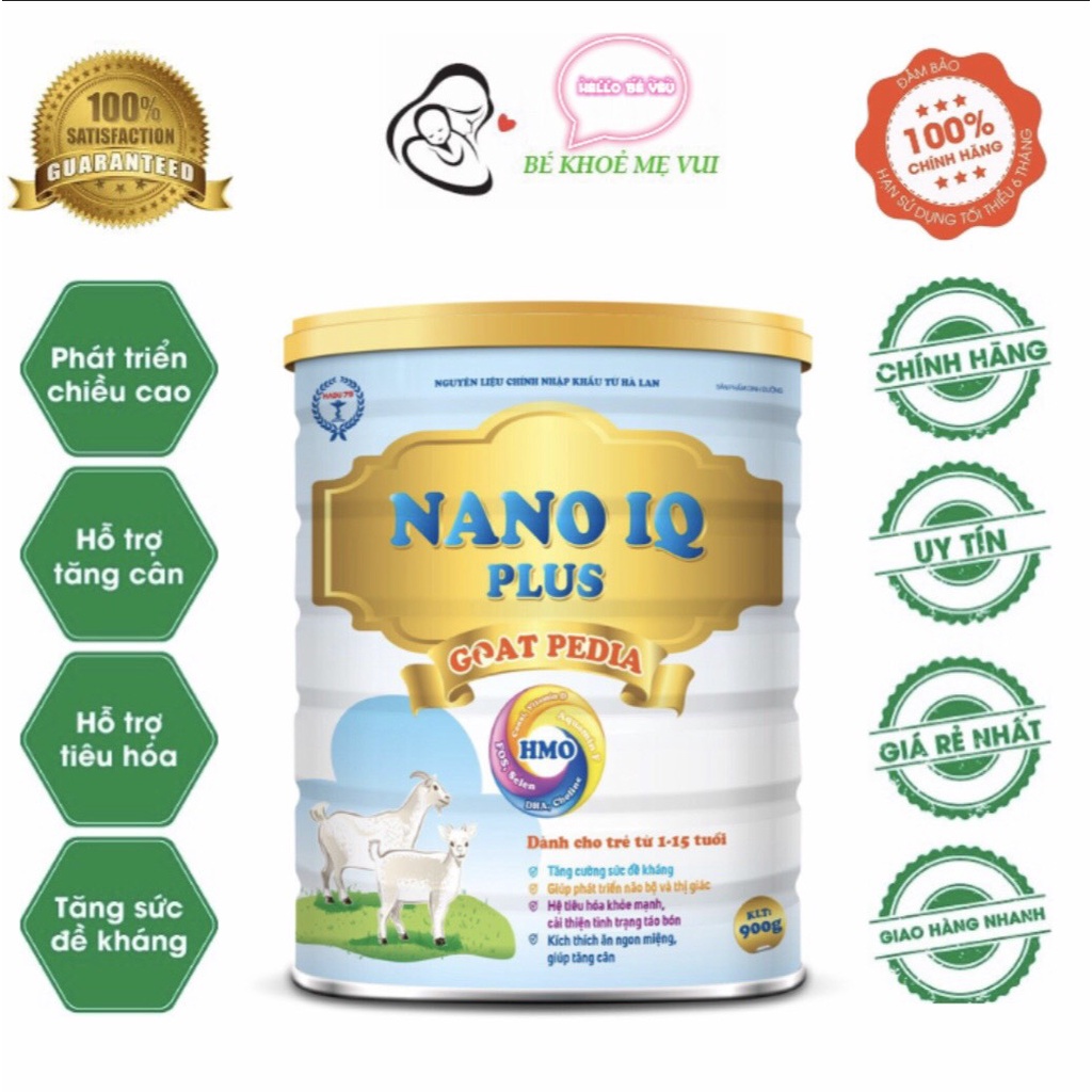 SỮA BỘT NANO IQ PLUS GOAT PEDIA 2 400G. | Shopee Việt Nam