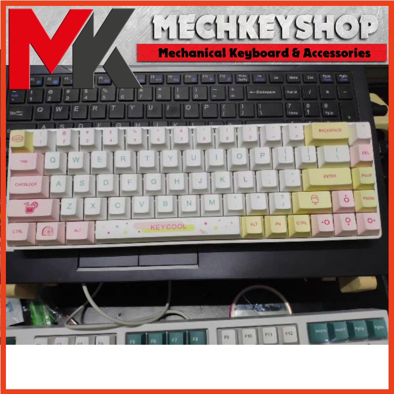 Bộ kit bàn phím cơ Tester68 CIY GK68 kết nối wireless, Bluetooth 5.0 ...