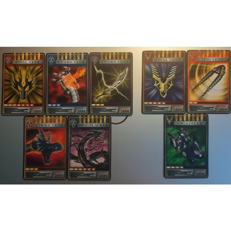 [THẺ KAMENRIDER] Combo hai bộ thẻ bài Avent Card nhựa của Kamenrider ...