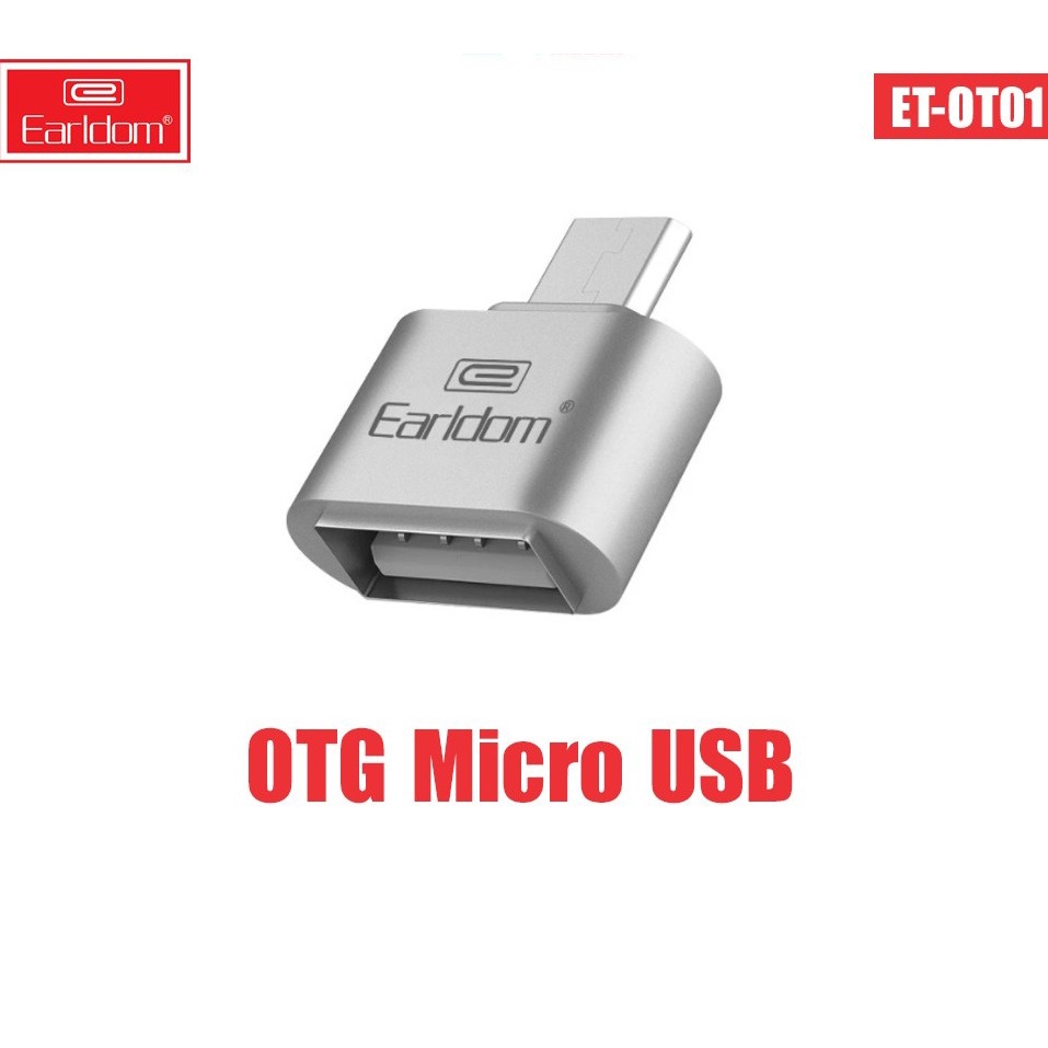 OTG Micro android, Jack Chuyển Micro Sang Cổng USB KLH OT-01, đọc usb và bàn phím, chuột cho ...