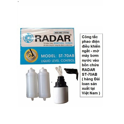 Công tắc phao điện RADAR ST-70AB | Shopee Việt Nam