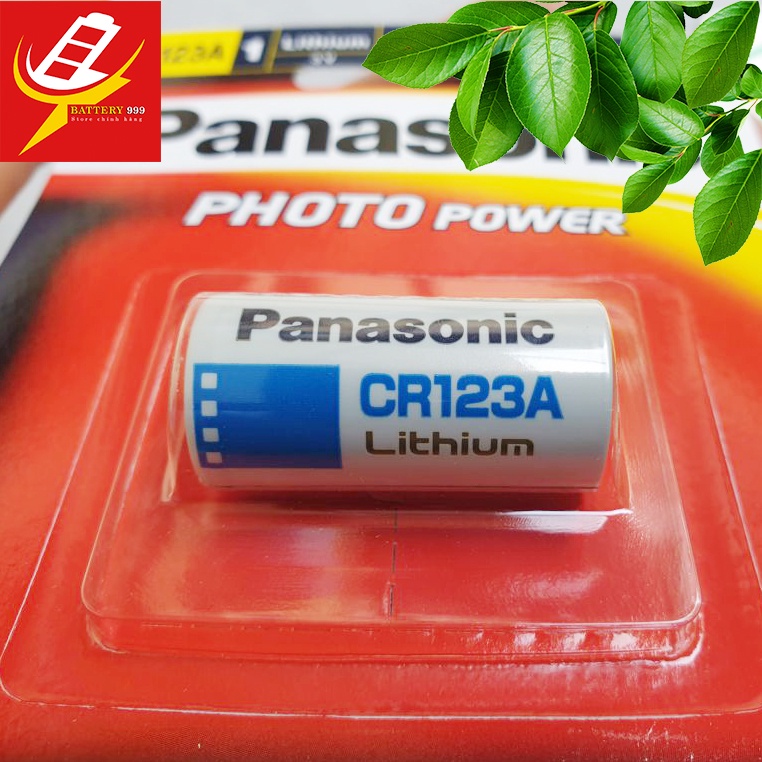 Vỉ 1 Viên CR123 (CR123A) Panasonic 3 V - Hàng chính hãng | Shopee Việt Nam
