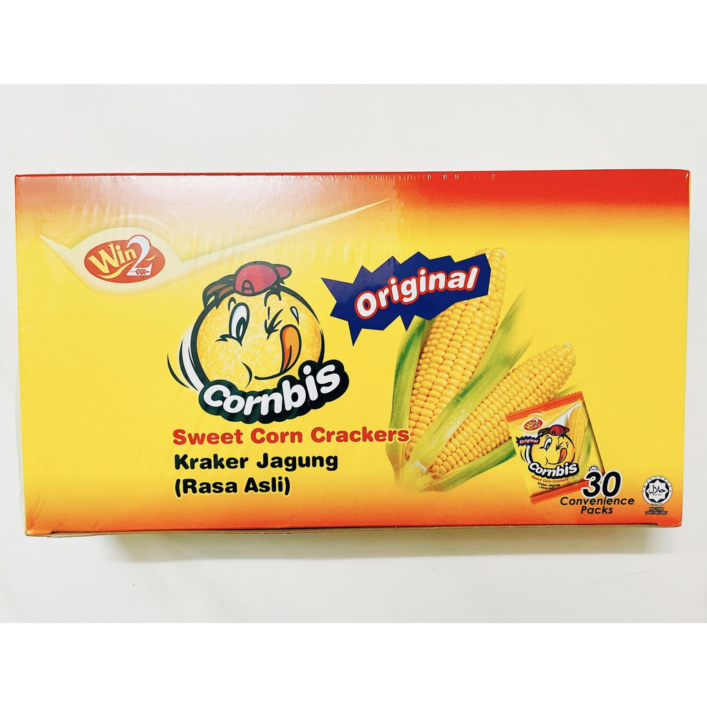 Bánh Bắp Cornbis Cracker Win2 - Hộp 30 cái 540G | Shopee Việt Nam
