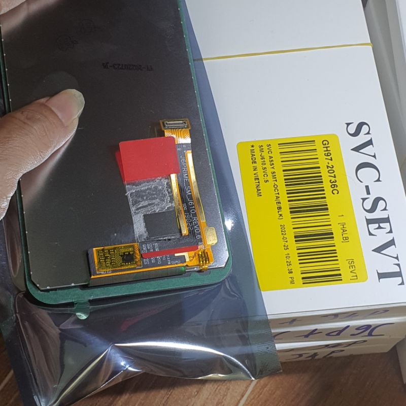 Màn hình samsung j4 plus j6 plus j4 core zin hảng box tặng keo dán ...
