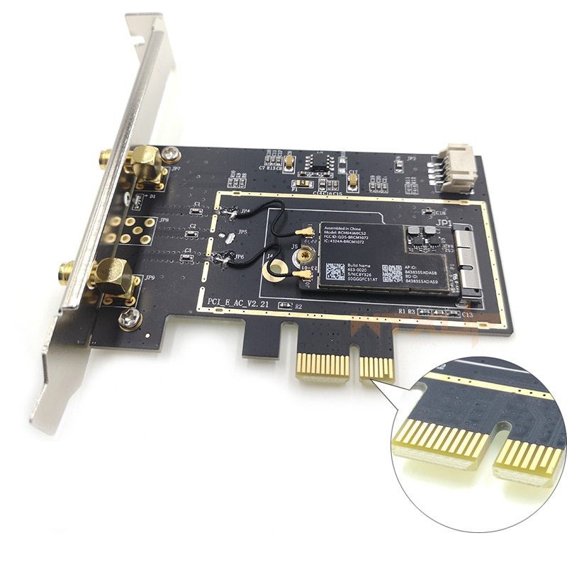 Adapter chuyển đổi card WIFI BCM94360CS2/CS2/CS/2CS/CD/CDP (Hackintosh ...