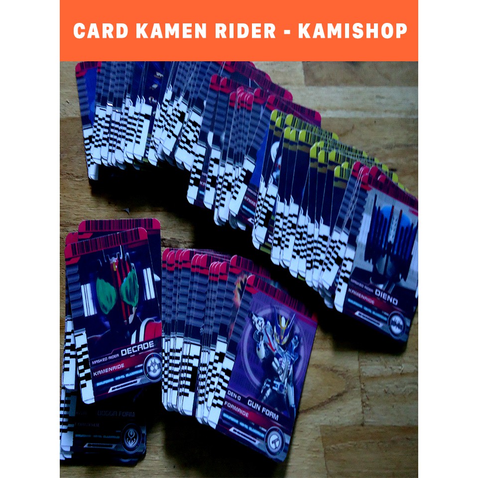 Bộ 116 card đọc cho DX/CSM DECADE | Shopee Việt Nam