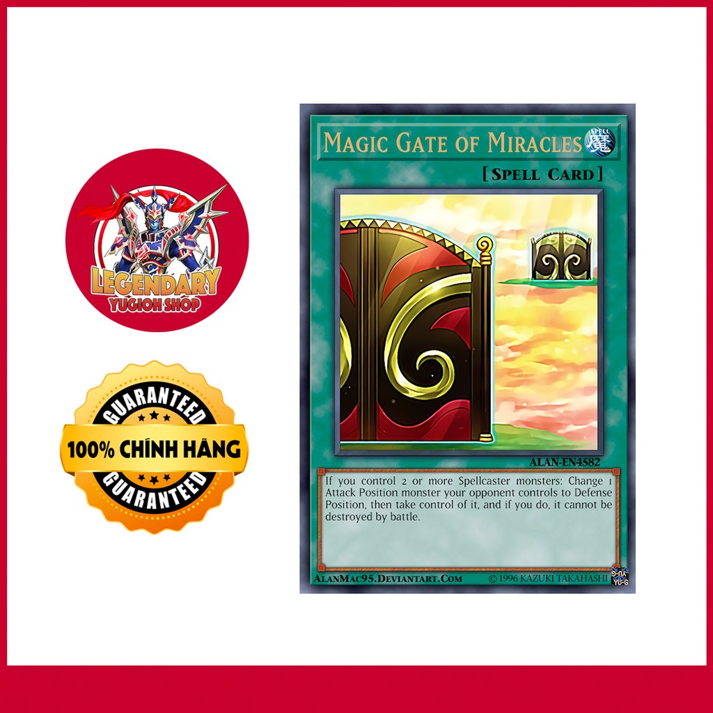 [EN][Thẻ Bài Yugioh Chính Hãng] Magic Gate Of Miracle | Shopee Việt Nam