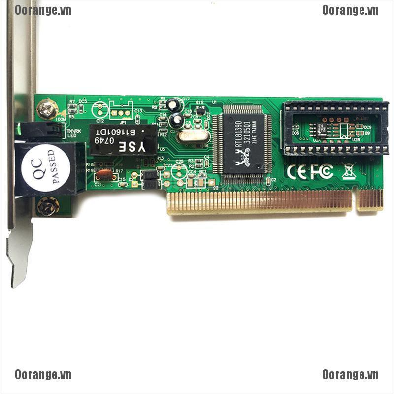 Bộ chuyển đổi MT PCI Realtek RTL8139D 10/100M 10/100Mbps | Shopee Việt Nam