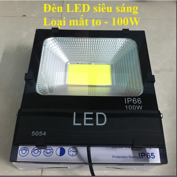 ĐÈN PHA LED COB IP66 5054 200w,100W, 50W(Hàng Đủ Công Suất). Bảo hành ...