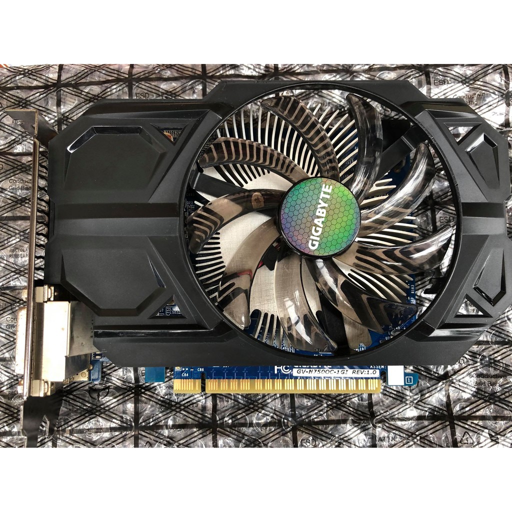 Card Màn Hình GIGABYTE GTX 750 1Gb DDR5 | Shopee Việt Nam