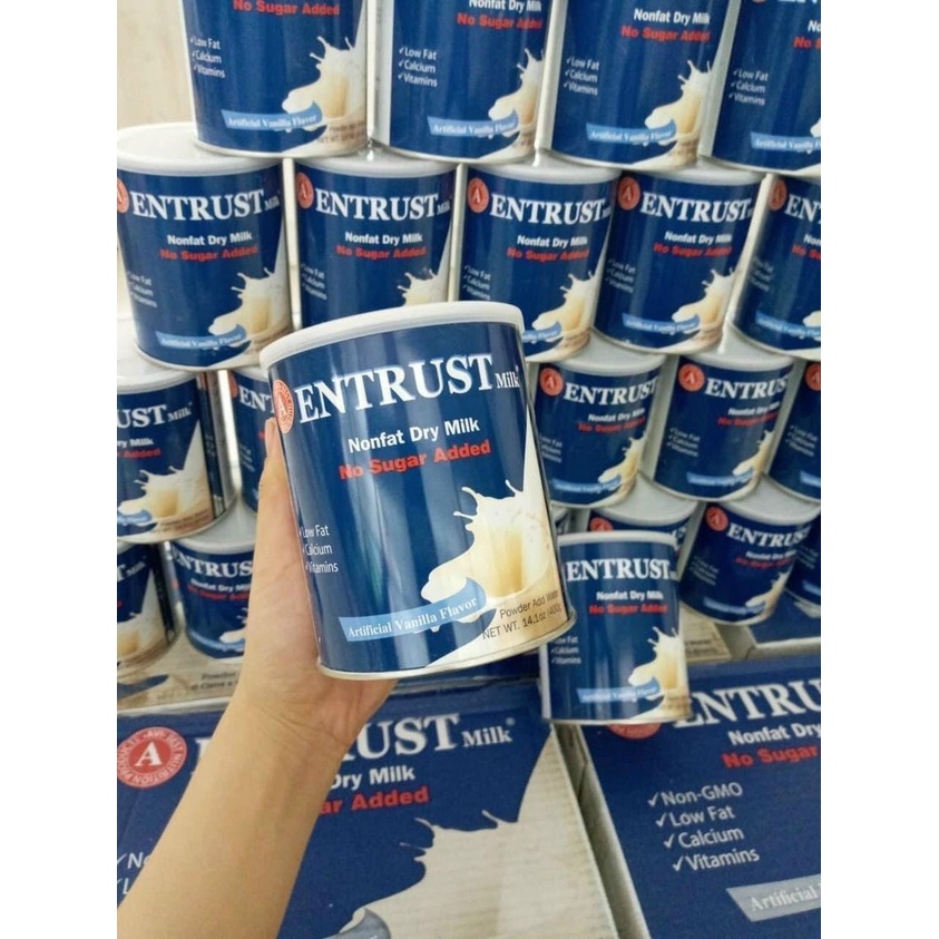 Sữa Entrust dành cho người tiểu đường Entrust Milk 400g | Shopee Việt Nam