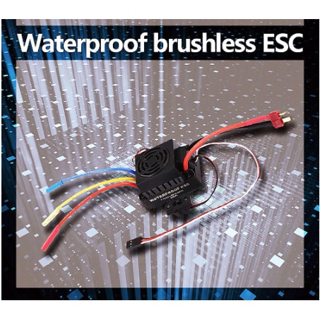 ESC brushless không chổi than 60A cho tàu, xe RC hsp 1/10 1/14 wltoys ...