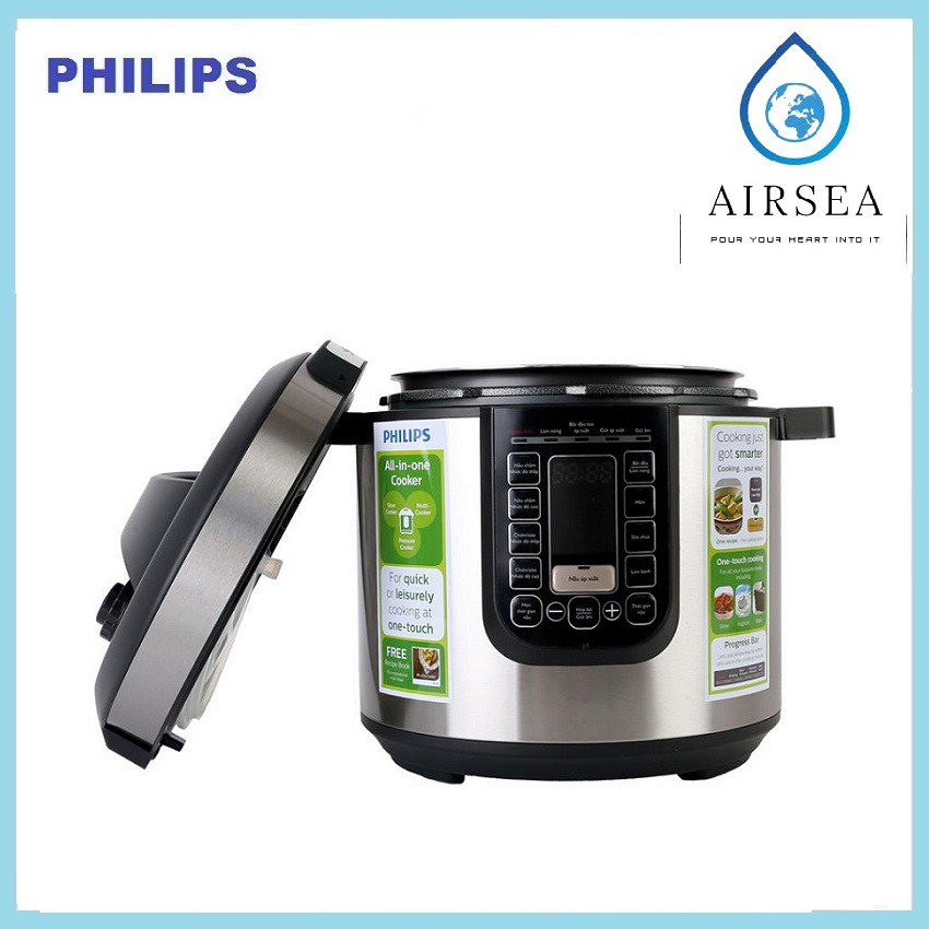 Nồi áp suất điện tử Philips HD2137 hàng chính hãng | Shopee Việt Nam