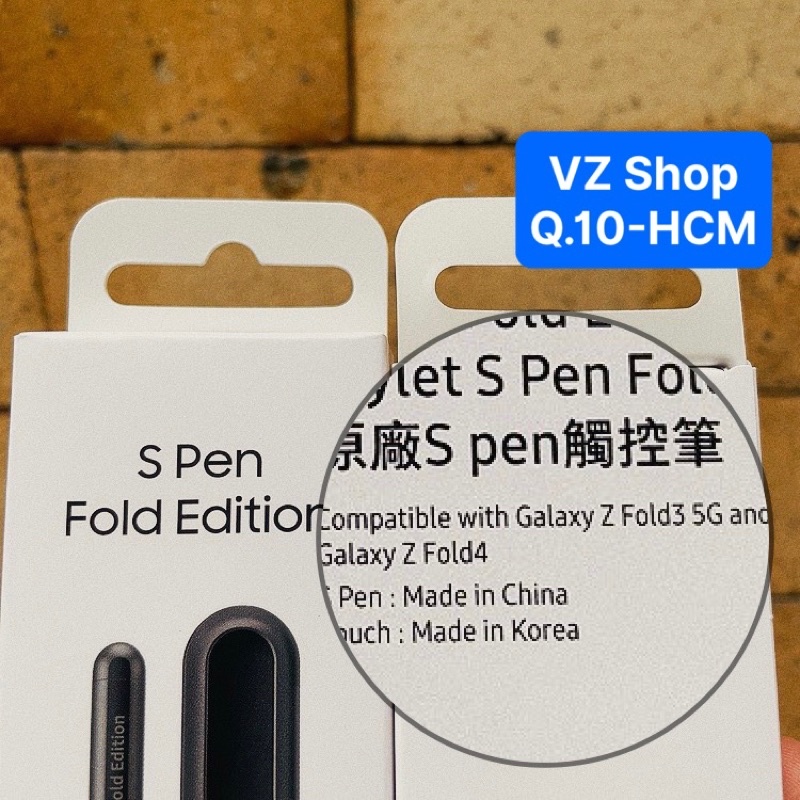 New Chính hãng-Bút S Pen Fold Edition cho điện thoại Galaxy Z Fold4/Z ...