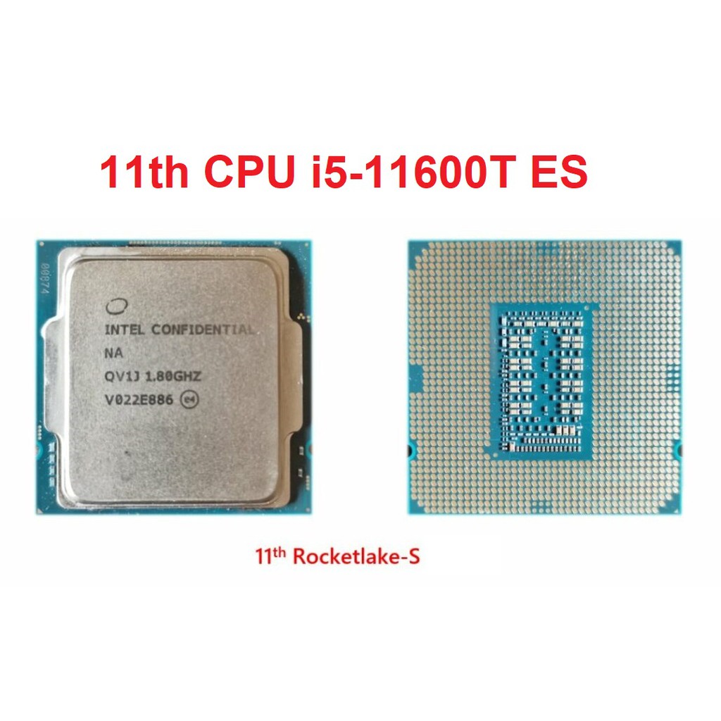 Bộ vi xử lý i5 11600T ES - CPU Intel Core i5-11600T (6 nhân 12 luồng, 1 ...