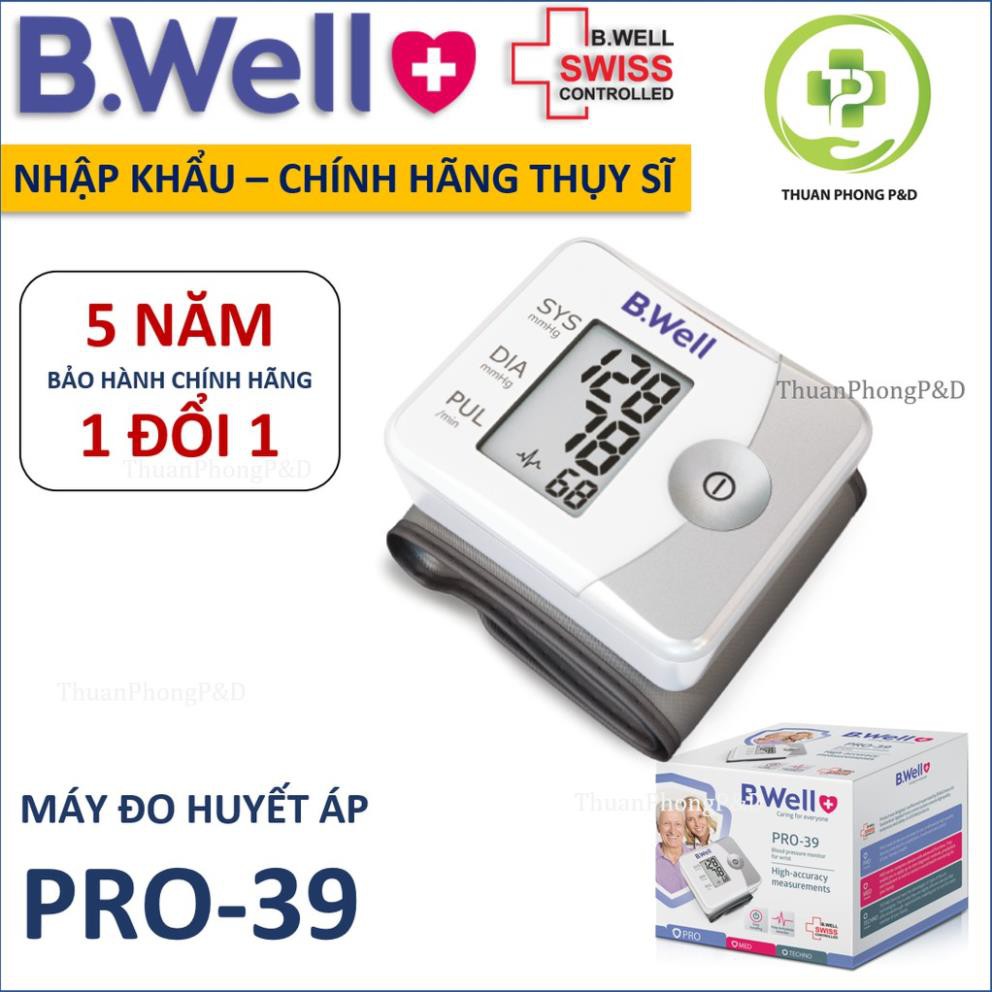 Máy đo huyết áp cổ tay B.Well Swiss PRO-39 [NHẬP KHẨU] - [CHÍNH HÃNG THỤY SĨ] | Shopee Việt Nam