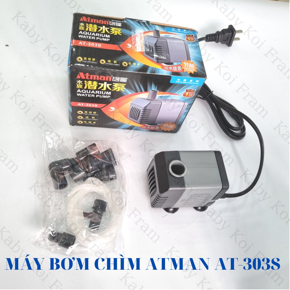 Bơm ATMAN AT-301S | 302S | 303S | 304S | 305S | 306S - Dòng bơm thế hệ ...