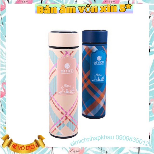Bình giữ nhiệt mini cute Elmich Inox 304 450ml EL0738 | Shopee Việt Nam
