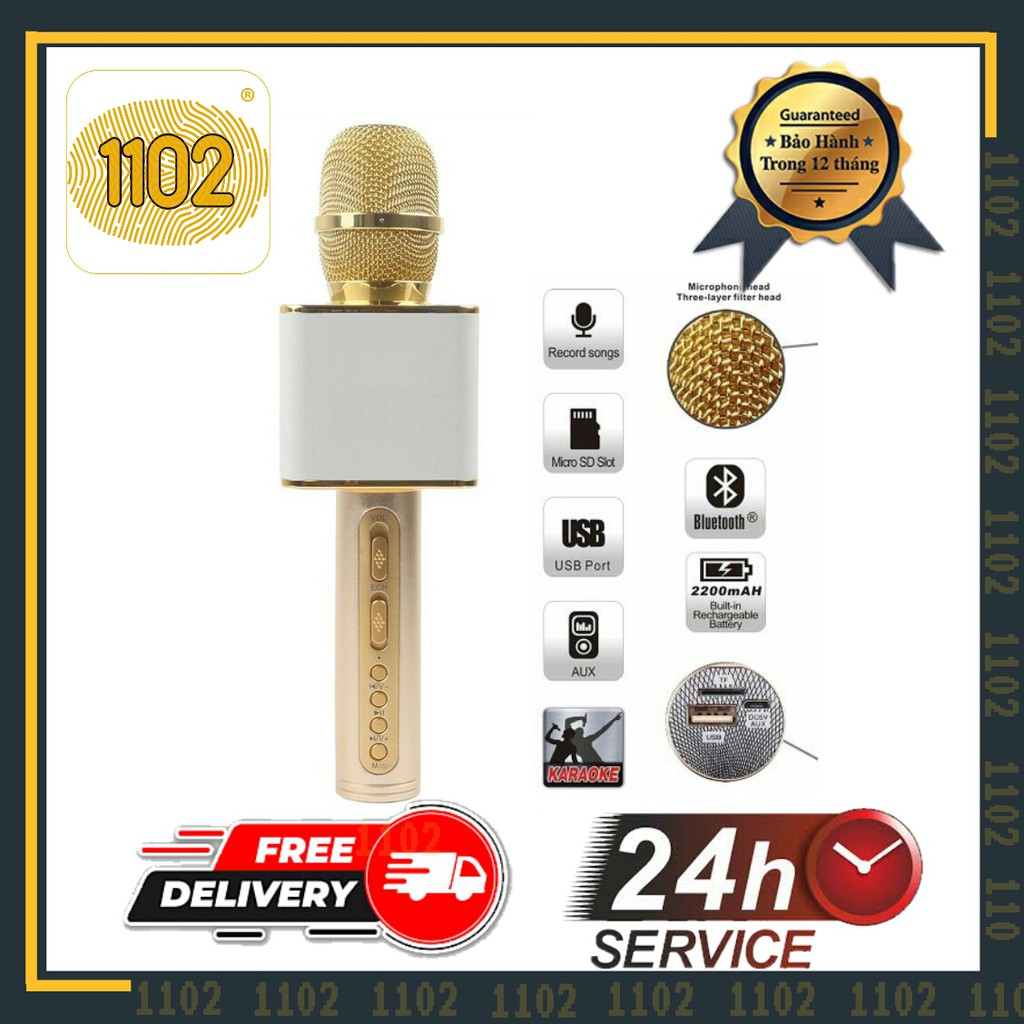 Micro Karaoke Bluetooth SD 08/10- Có Loa - BH 06 Tháng | Shopee Việt Nam