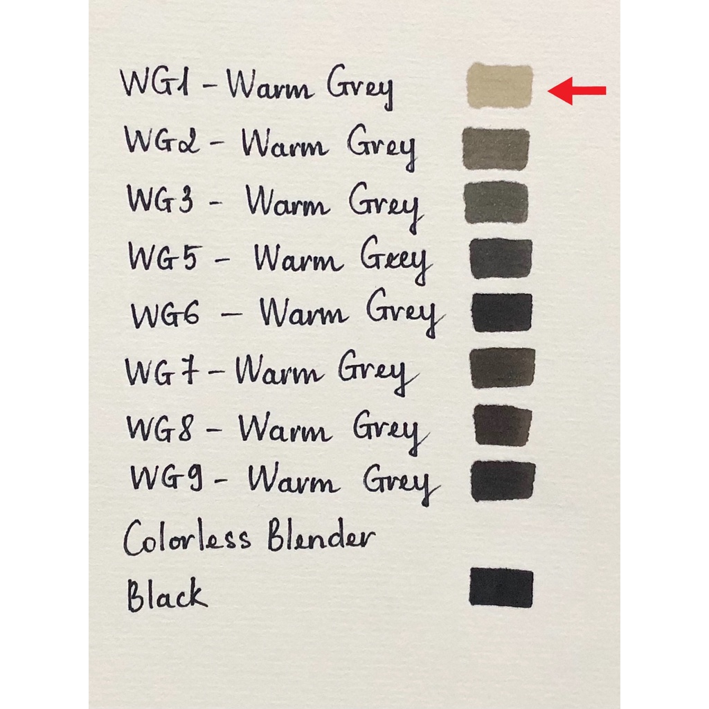 [XÓM VẼ] Bút màu dạ Marker 2 đầu - Tone xám | Shopee Việt Nam